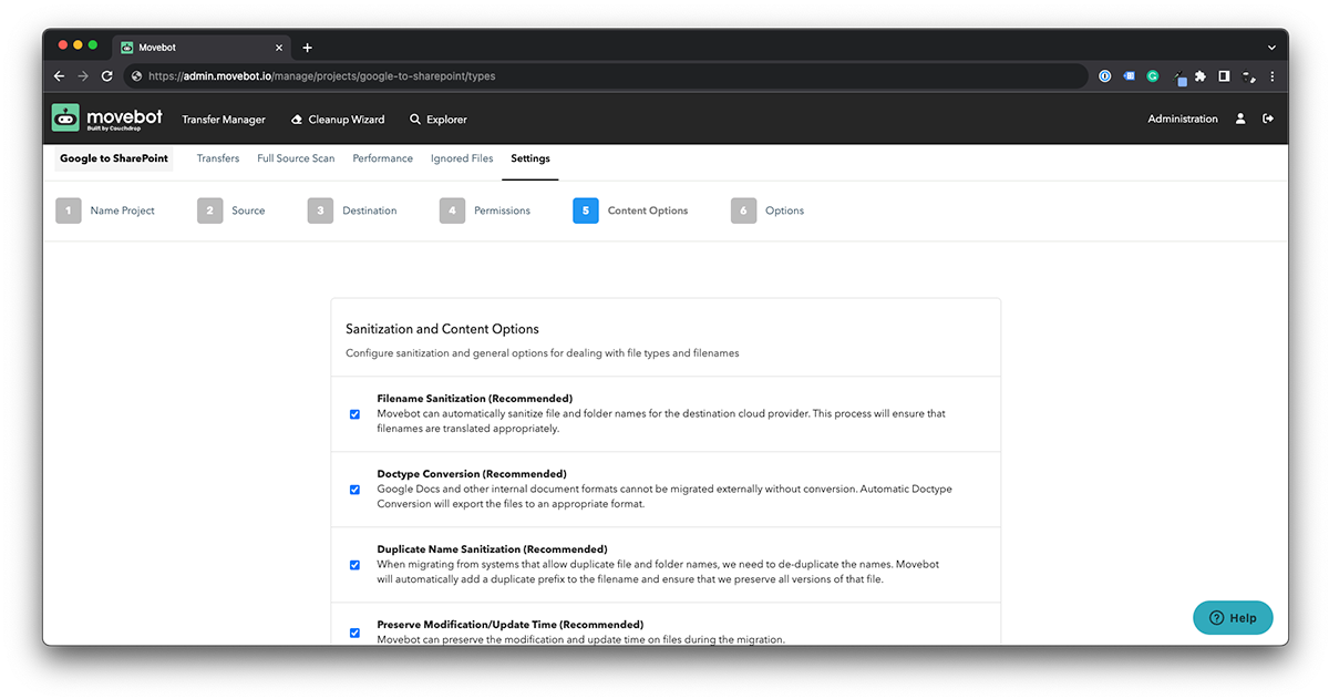 9 ways Movebot makes moving files easy | Movebot - Data Agility