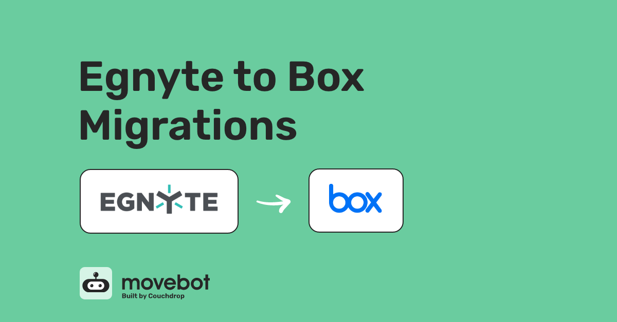 Egnyte to Box Migrations | Movebot - Data Migration Tool