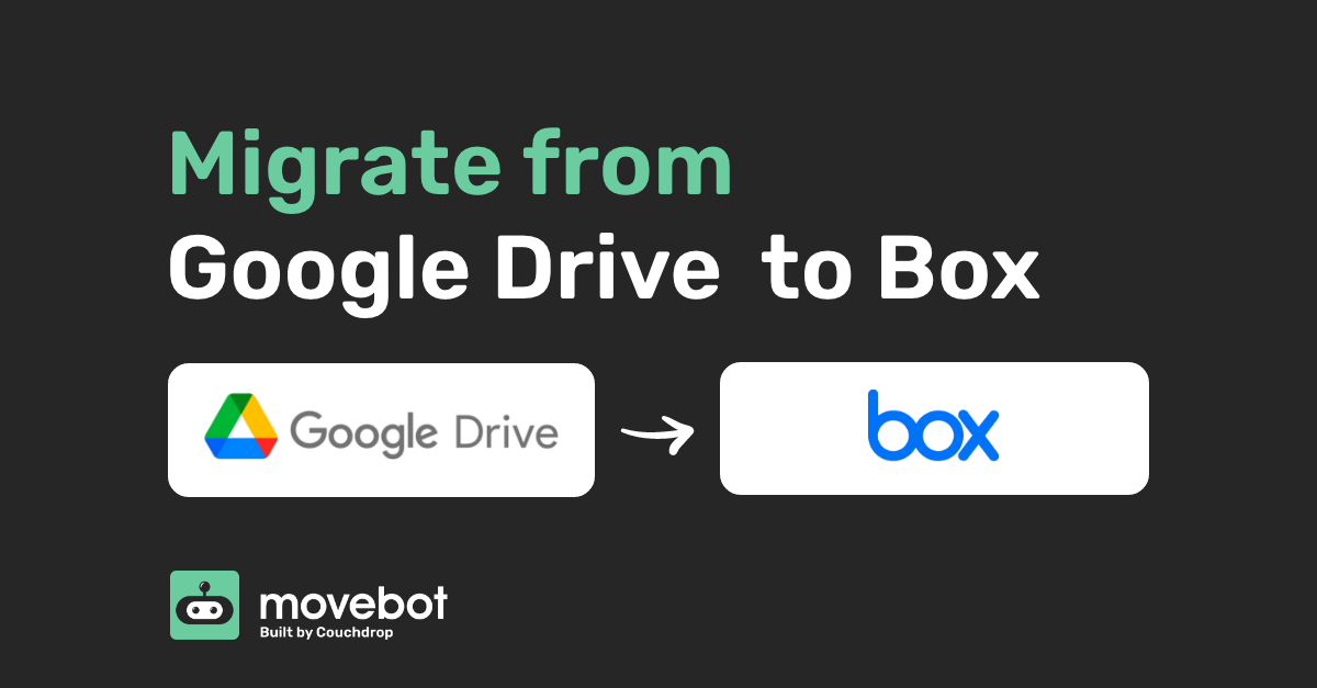 Google Drive to Box Migrations | Movebot - Data Migration Tool