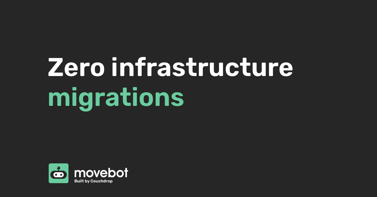Zero Infrastructure Migrations | Movebot - Data Agility & Insights